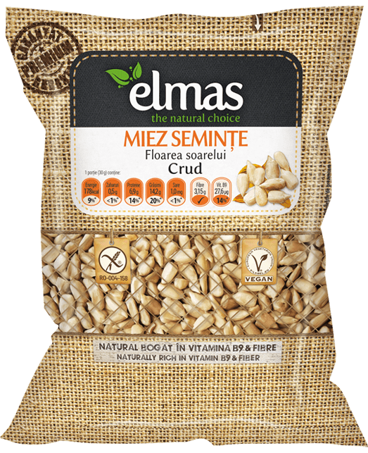 Miez seminte floarea soarelui crud - Practik - Elmas